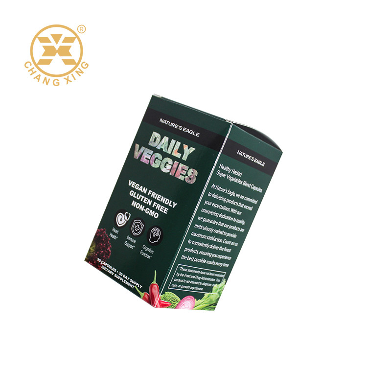 Custom Printed Food Supplement Boxes Corrugated Paper Board ...