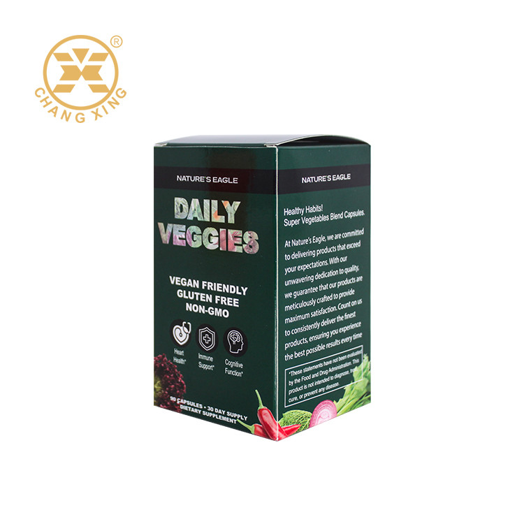 Custom Printed Food Supplement Boxes Corrugated Paper Board ...